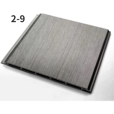 Recycled WPC Wood Cladding Composite Slatted Cladding Board Various Colors